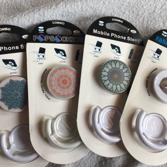 Pink Mandala Popsocket with Car Mount, Mobile Phones & Gadgets, Mobile ...