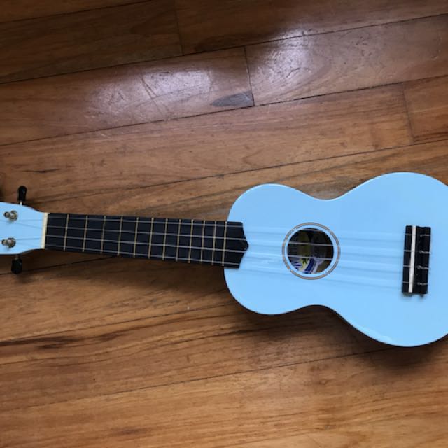 Sky Blue Ukulele, Hobbies & Toys, Music & Media, Musical Instruments on ...