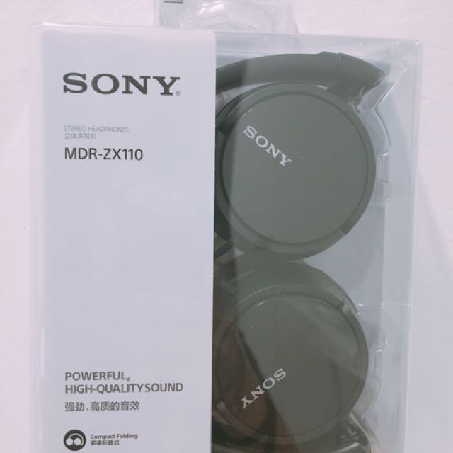 Sony Headphones MDR ZX-110, Audio, Headphones & Headsets on Carousell
