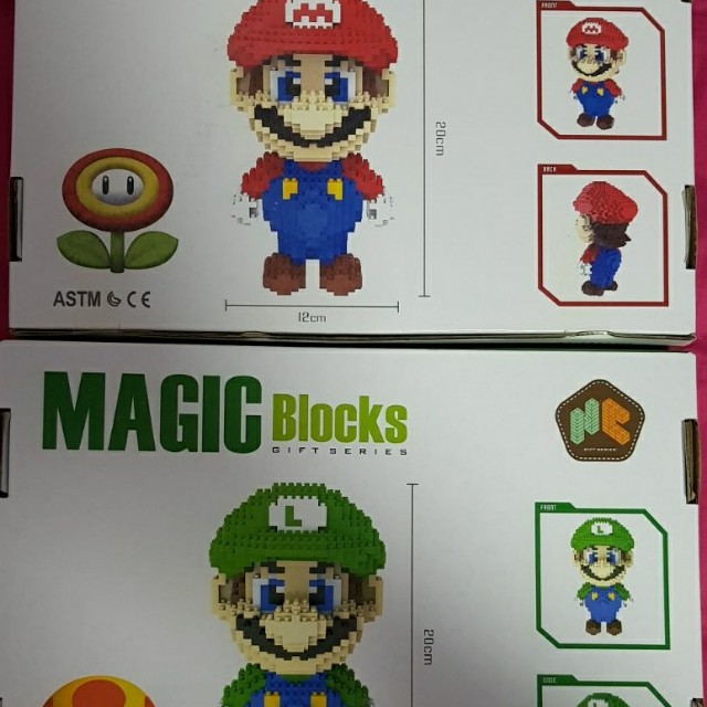 Super Mario Brothers Magic Block, Hobbies & Toys, Toys & Games on Carousell