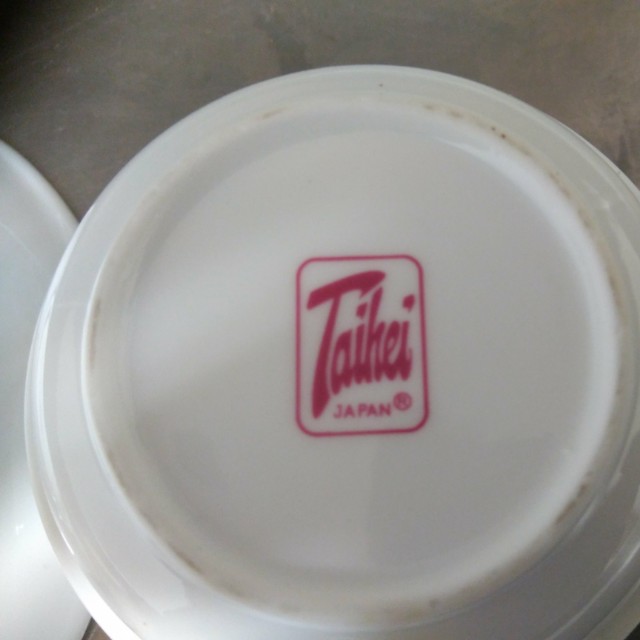 used taihei coffee cup n saucer, TV & Home Appliances, Kitchen ...