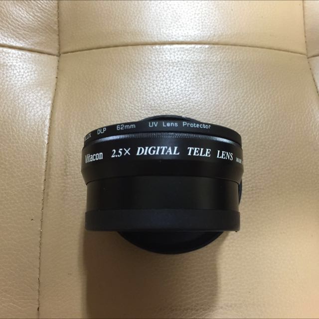 Vitacon 2.5X And 58mm Telephoto Lens, Photography, Lens & Kits on Carousell