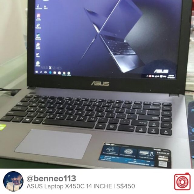 ASUS X450C (SCREEN DAMAGE), Computers & Tech, Parts & Accessories ...