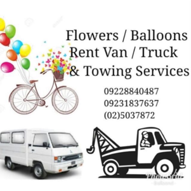 Balloon/Flower/Van Rent/Truck/Towing, Looking For on Carousell