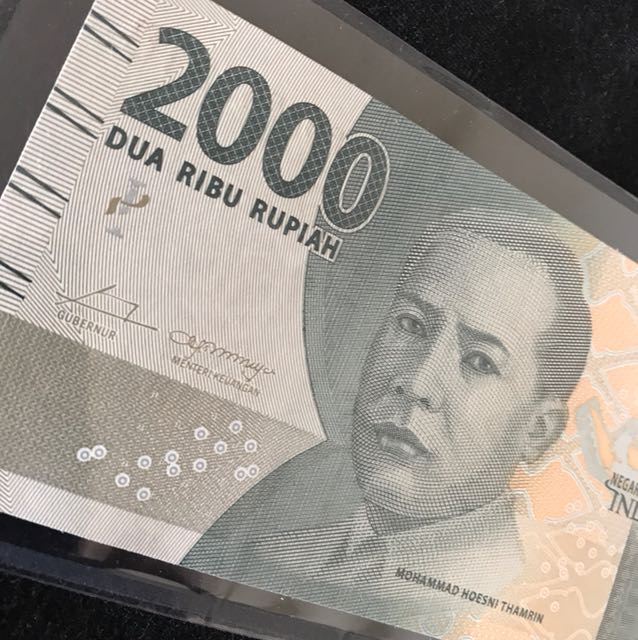Bank Indonesia Dua Ribu Rupiah 2000 With Descending Ladder, Hobbies ...