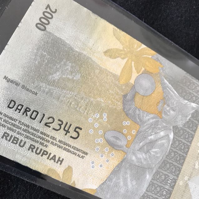 Bank Indonesia Dua Ribu Rupiah With Ascending Ladder, Hobbies & Toys ...