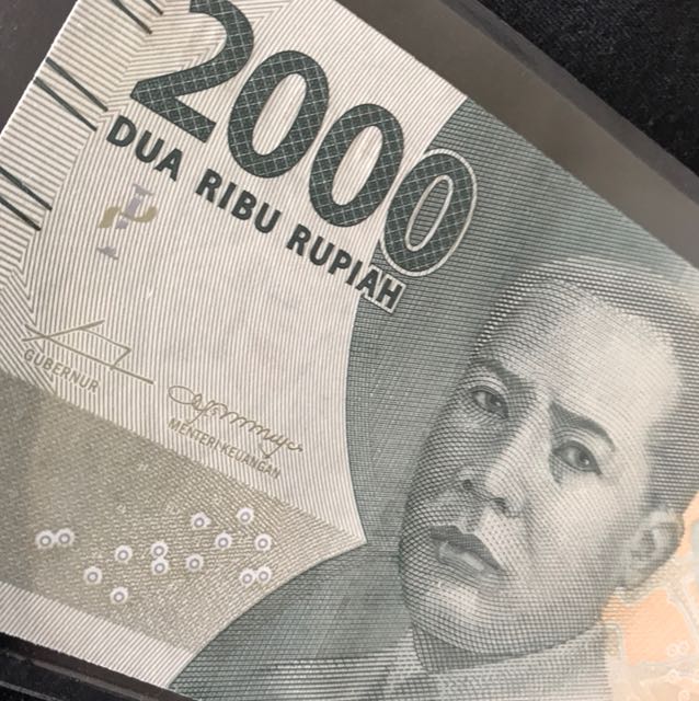 Bank Indonesia Dua Ribu Rupiah With Ascending Ladder, Hobbies & Toys ...