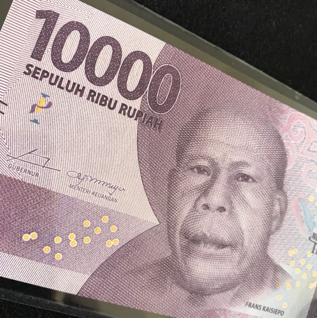 Bank Indonesia Sepuluh Ribu Rupiah 10000 With Solid 8, Hobbies & Toys ...