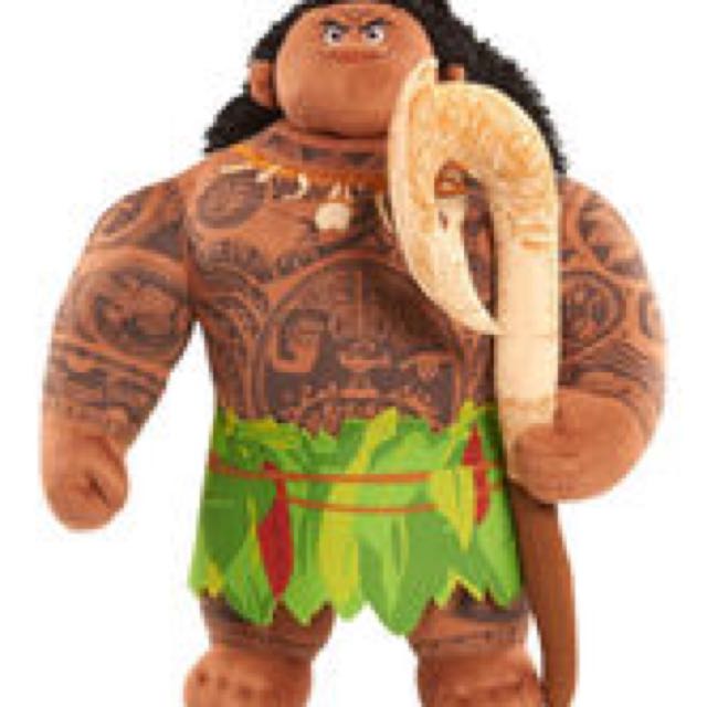 Disney Moana Talking Large Stuffed Figure - Maui, Hobbies & Toys, Toys ...