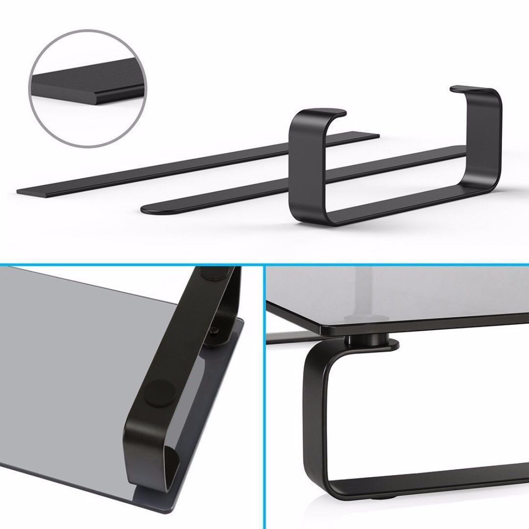 FITUEYES Glass Monitor Stand Gray, Mobile Phones & Gadgets, Mobile ...