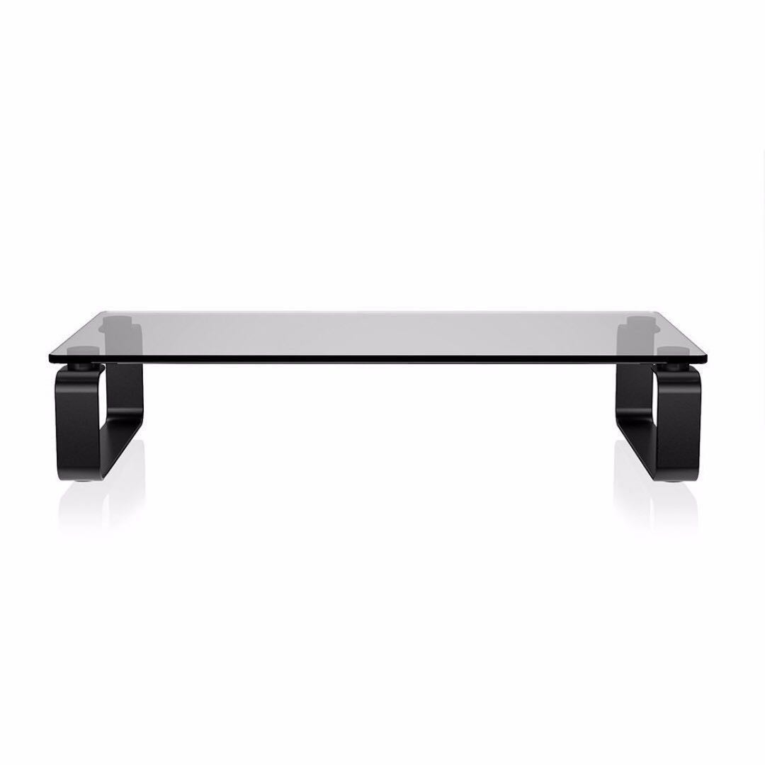 Fitueyes Glass Monitor Stand Gray Mobile Phones And Gadgets Mobile And Gadget Accessories Mounts