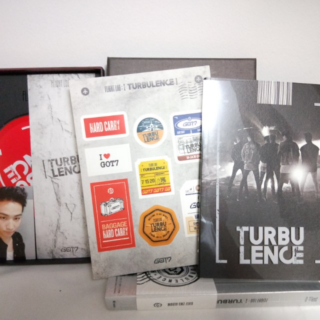 Got7 Flight Log: turbulence, Hobbies & Toys, Memorabilia & Collectibles ...