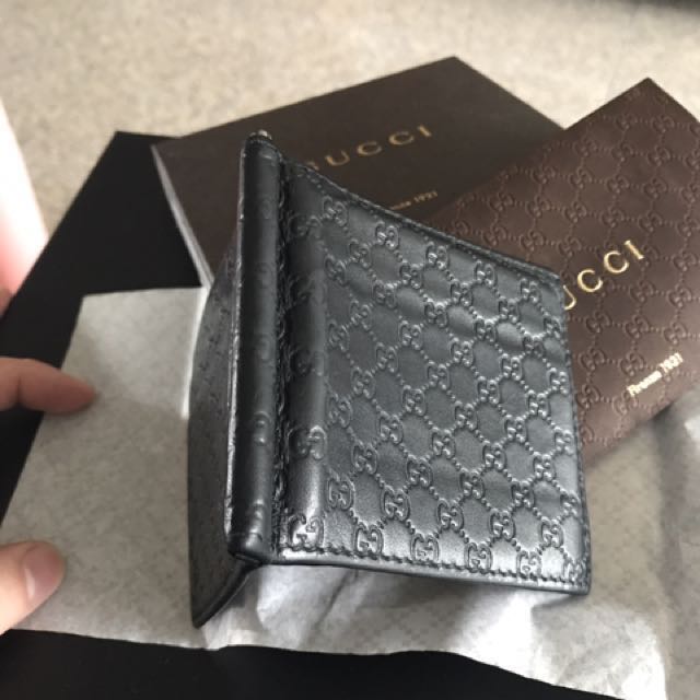 Gucci money clip wallet, Men's Fashion, Watches & Accessories, Wallets ...