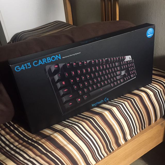 Logitech G413 Carbon Mechanical Gaming Keyboard, Toys & Games, Video ...