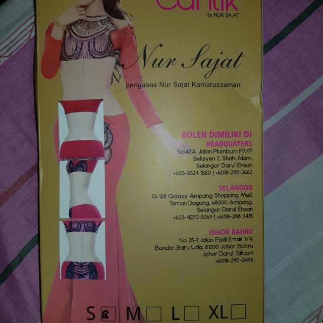 Nur Sajat Lets Cantik Gold Bekung, Women's Fashion, Dresses & Sets ...