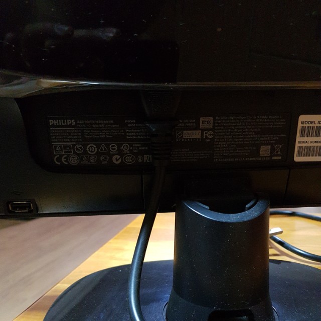 Philips Monitor 190CW8, Computers & Tech, Parts & Accessories, Monitor ...