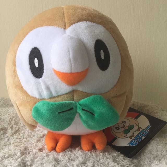 Rowlet plush from Pokémon Center Tokyo, Hobbies & Toys, Toys & Games on ...