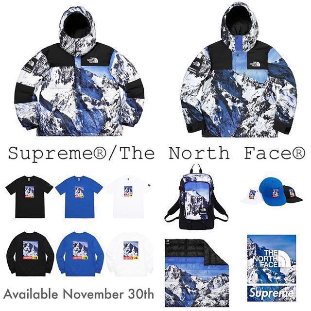 Supreme x TNF, Men's Fashion, Tops & Sets, Tshirts & Polo Shirts on ...