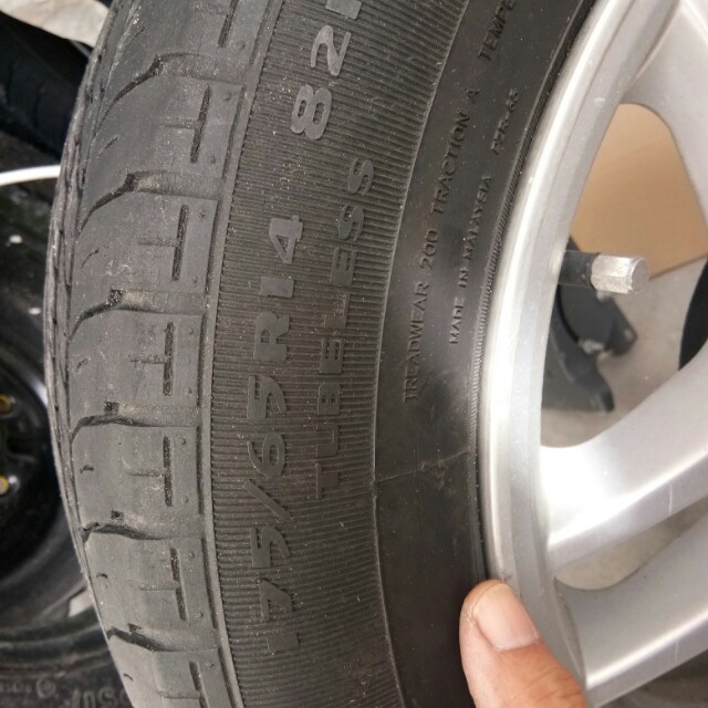 Tayar Proton S'14, Auto Accessories on Carousell