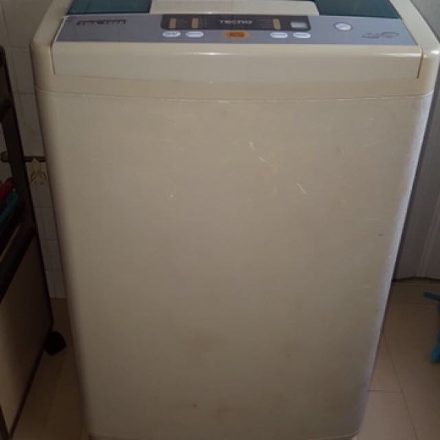 Techno 7.0kg washing machine fully auto, TV & Home Appliances, Washing ...