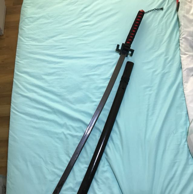 Wooden Ichigo Bankai Sword from Bleach, Everything Else on Carousell