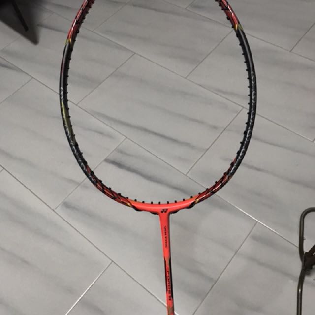 Yonex voltric z force red, Sports Equipment, Sports & Games, Racket ...