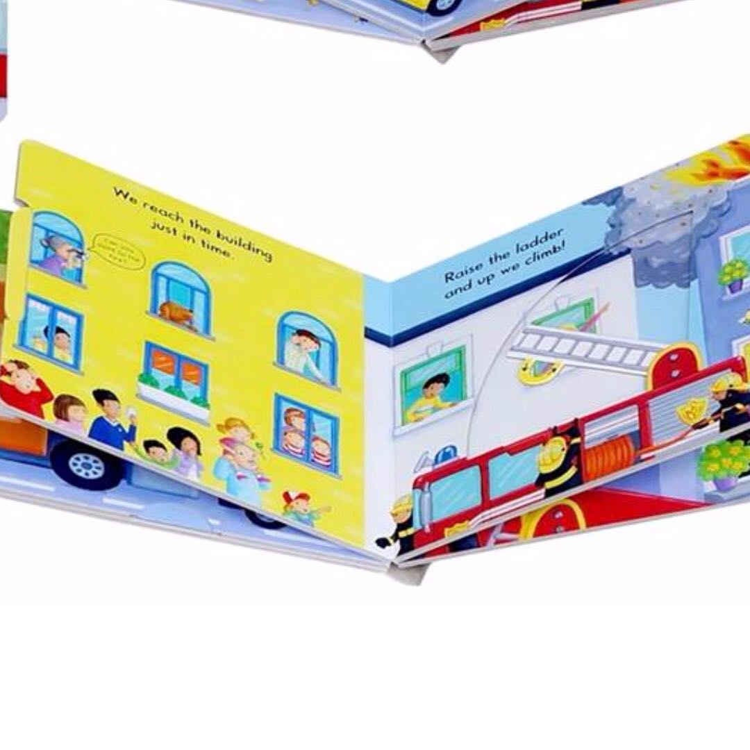 Busy Fire Station Book, Hobbies & Toys, Books & Magazines, Children's ...
