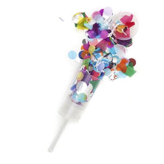 Confetti Push Pop, Hobbies & Toys, Stationery & Craft, Occasions ...