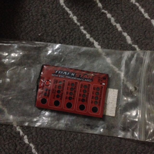 esc program card, Hobbies & Toys, Toys & Games on Carousell