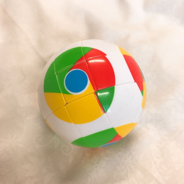 Google Chrome Magic Sphere Rubix, Hobbies & Toys, Toys & Games on Carousell