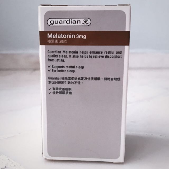 Guardian Melatonin, Health & Nutrition, Health Supplements, Vitamins ...