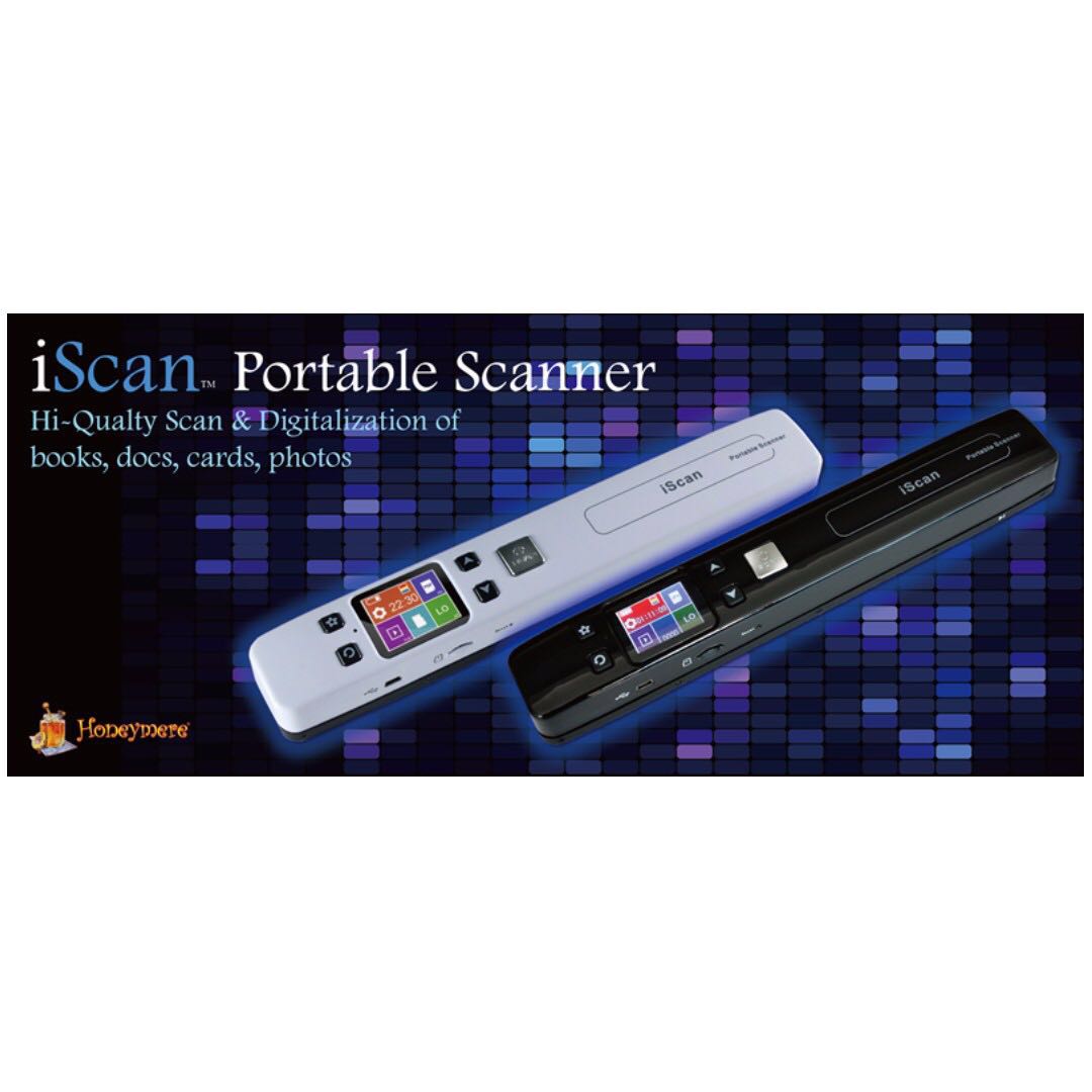【Honeymere】全新iScan 1050dpi Wifi 手提掃描筆 掃描器 掃描儀 Portable Handy Scanner 另有 ...