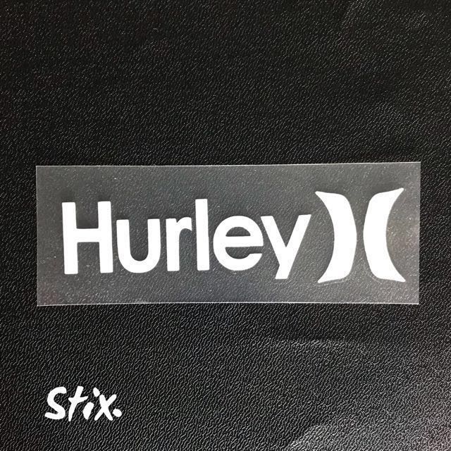 Hurley Logo Vinyl Cut Sticker, Motorcycles, Motorcycle Accessories on ...