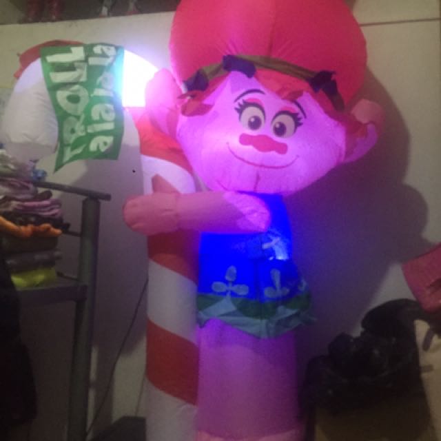 REPRICED Inflatable Poppy Trolls, Babies & Kids, Infant Playtime on ...