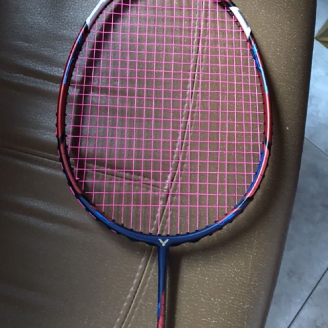 Limited EDT Victor Spiderman racquet, Sports Equipment, Sports & Games ...