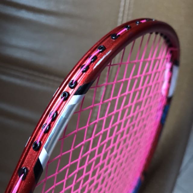 Limited EDT Victor Spiderman racquet, Sports Equipment, Sports & Games ...