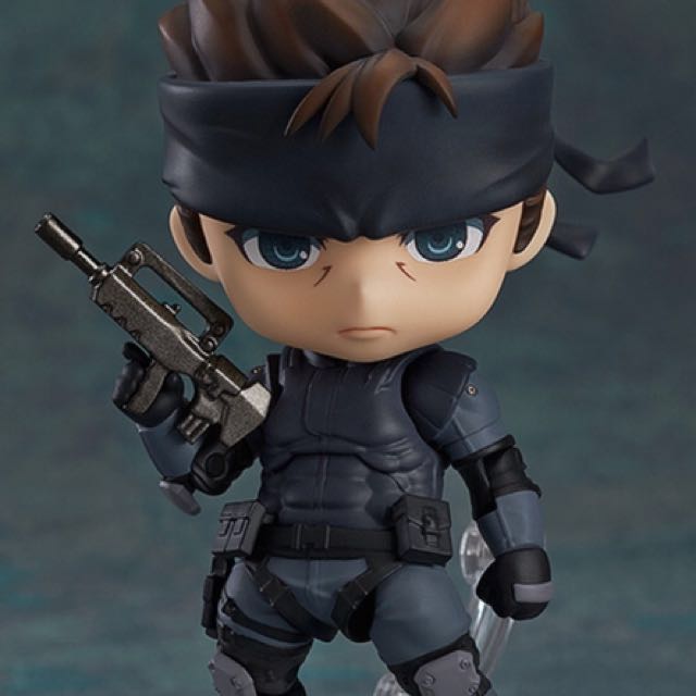 Nendoroid 447 Solid Snake Metal Gear Solid, Hobbies & Toys, Toys ...