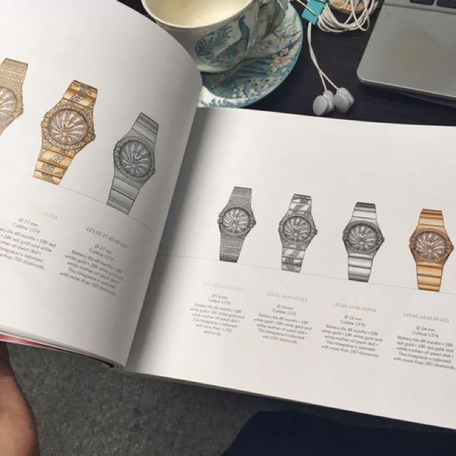 Omega Watch Paperbag and 2016 Catalog, Women's Fashion, Watches ...