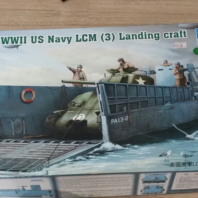 Plastic Model Landing Craft (US Navy WW2), Hobbies & Toys, Toys & Games ...