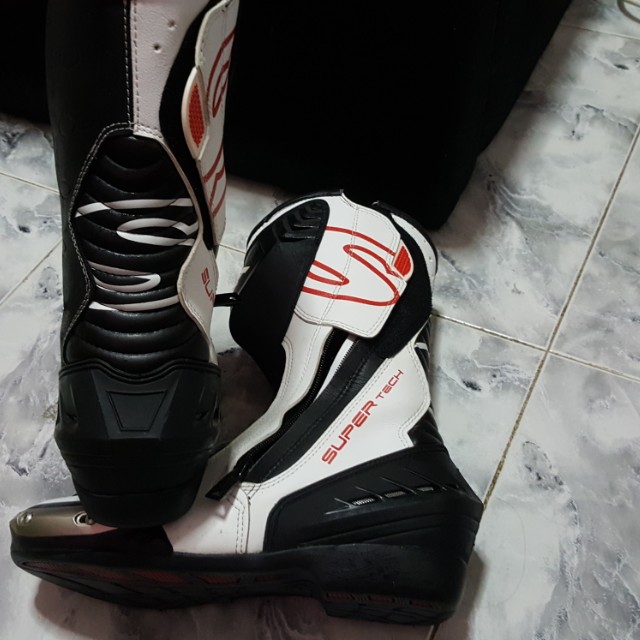 Racing Boot SIGMA Super Tech, Motorcycles, Motorcycle Apparel on Carousell