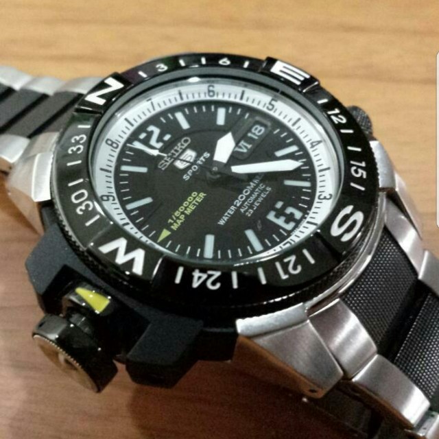 Seiko SKZ319 Map Meter Automatic Diver, Mobile Phones & Gadgets ...