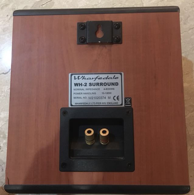 Wharfedale WH-2 Bipolar Surround Speakers, Audio, Soundbars, Speakers ...