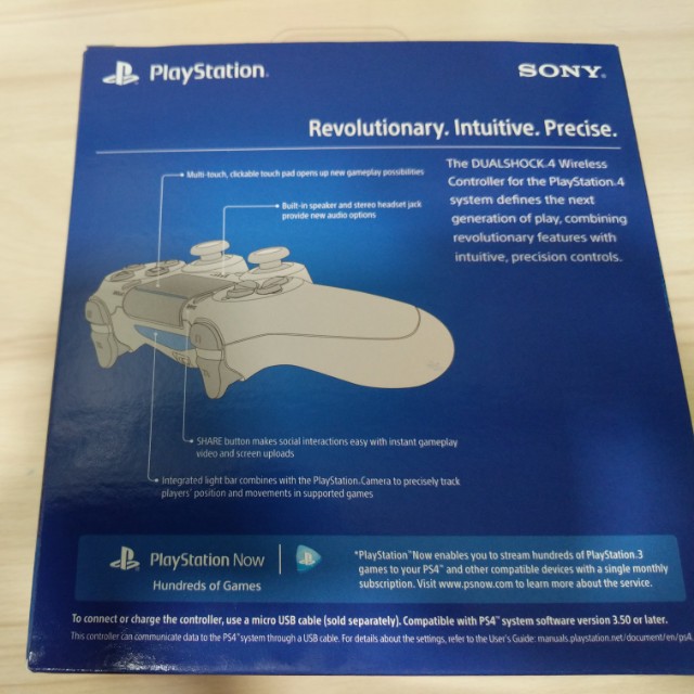 2nd Gen PS4 Dualshock 4 Controller Black Original, Video Gaming, Gaming ...