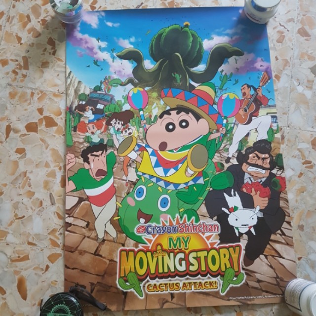 Crayon shin chan poster, Hobbies & Toys, Memorabilia & Collectibles ...