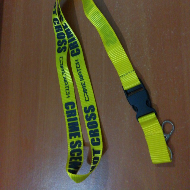 Crime Watch SPF Police Crimescene Lanyard, Mobile Phones & Gadgets ...