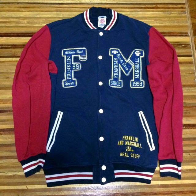 Franklin Marshall Varsity Jacket, Men's Fashion, Coats, Jackets and ...