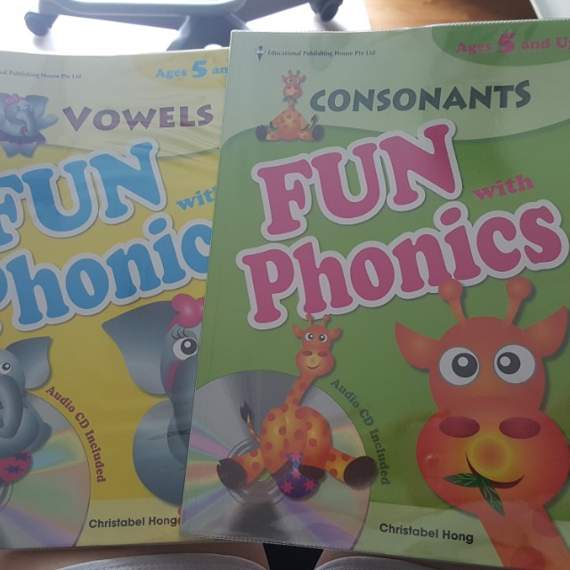 Fun with phonics Consonants and Vowels, Hobbies & Toys, Books ...