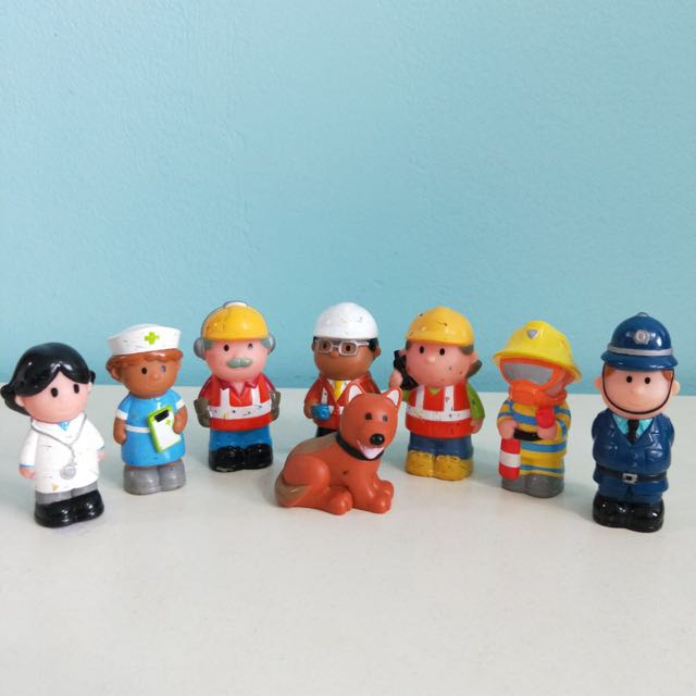 Happyland Heroes & Construction Workers set, Hobbies & Toys, Toys ...