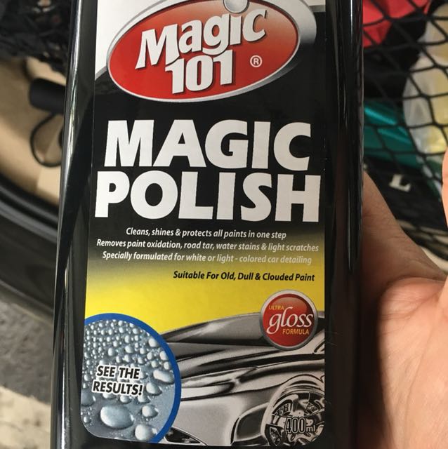 Magic 101 Magic Polish, Car Accessories, Accessories on Carousell
