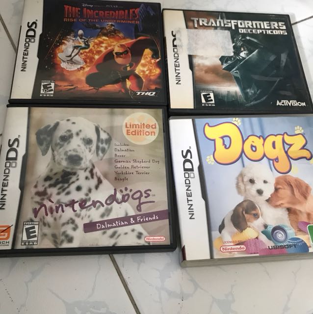 NDS games, Video Gaming, Video Game Consoles, Nintendo on Carousell